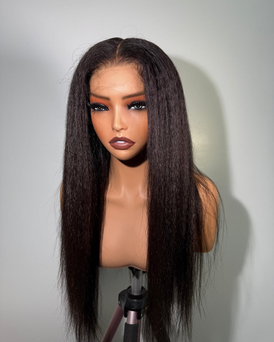 20” Kinky Straight Wig – Yellow Tag by Vike